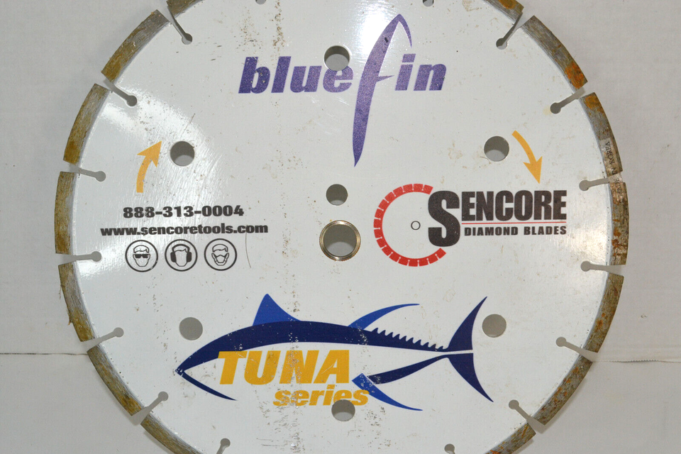 Sencore 14 Inch Diamond Saw Blade Blue Fin Tuna Series Max RPM 5,400 | eBay