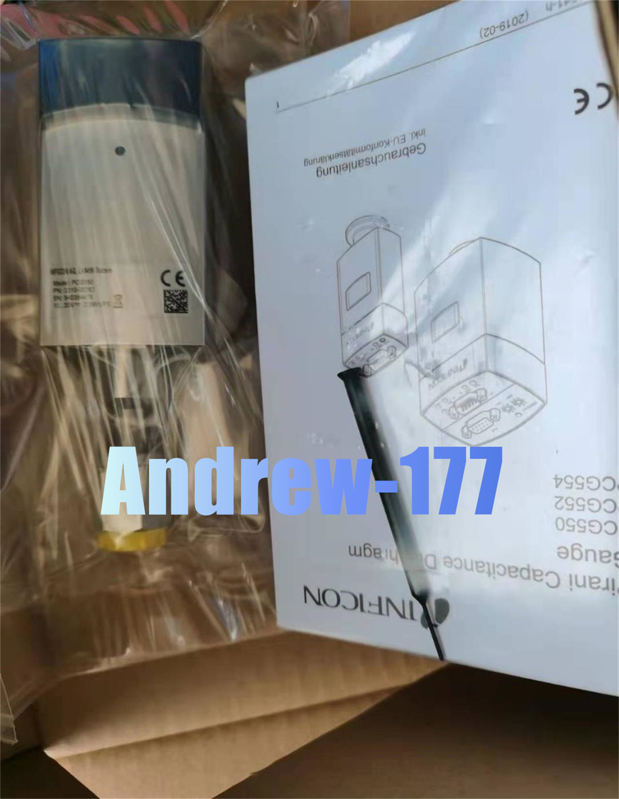 INFICON 3310-00282 Pirani Capacitance Diaphragm Gauge Pcg550 for sale ...