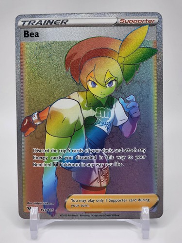 Pokémon Bea Rainbow Secret Rare Vivid Voltage 193/185 NM/M | eBay
