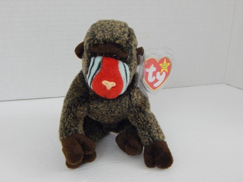 Ty * Beanie Babies ~ "Cheeks" * the Baboon * 1999 * w/Hang Tag | eBay