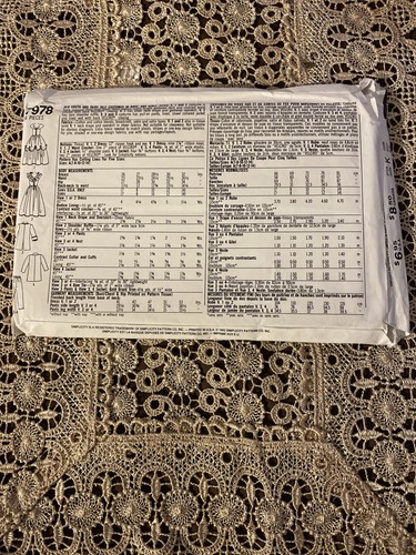 Simplicity #7978 ~ Pattern Beauty & Beast Dress Suit ~ Child 7 8 10 12 ...