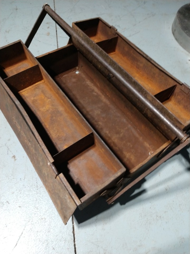Vintage RARE 1920s-1930s Snap-On Master Handikit Cantilever Toolbox ...