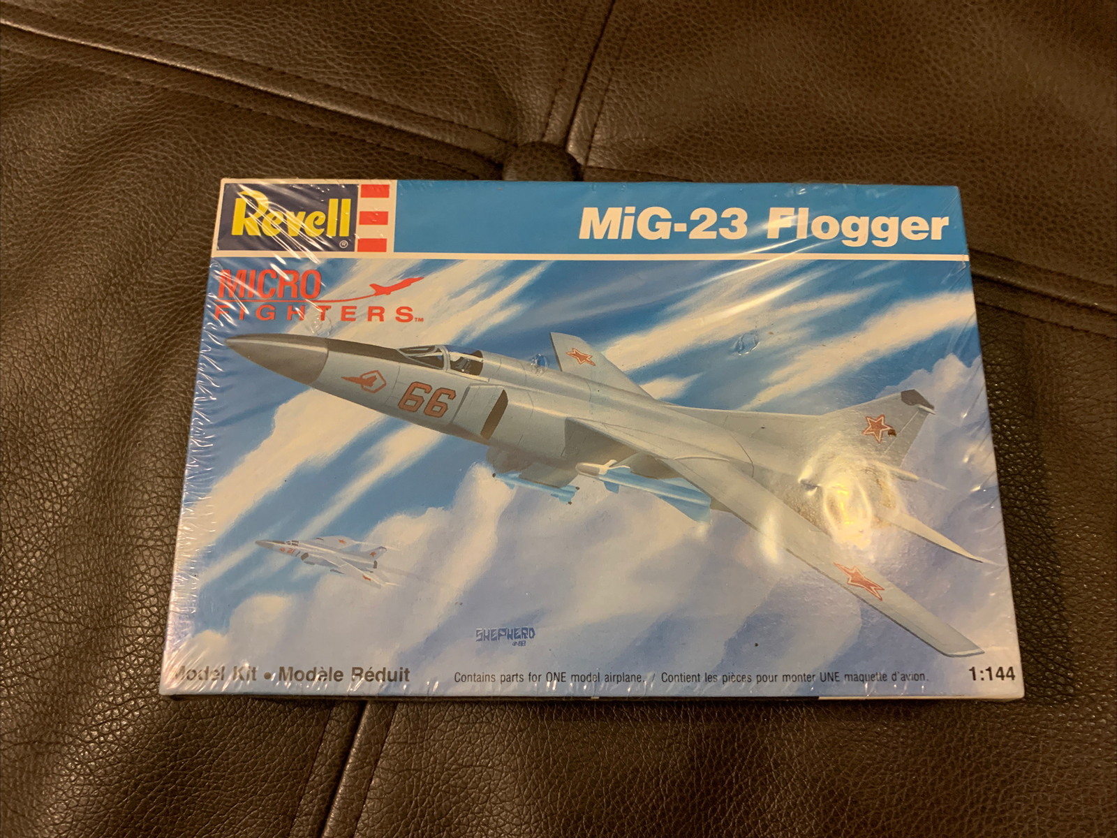 1/144 Revell MiG 23 "Flogger" Russian Jet kit 1989 unopened & sealed ...