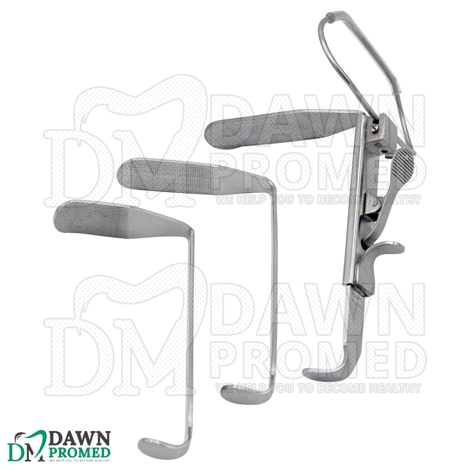 McIvor Mouth Gag 2 Set of Tongue Blades & Frame Surgical Dental ...
