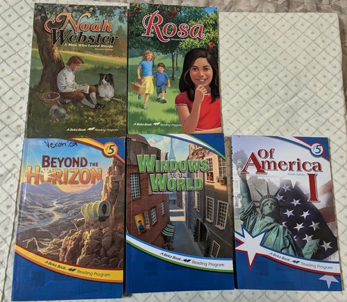 5 Books A Beka Book Grade 5 Reader Readers - Webster, Rosa, Beyond ...