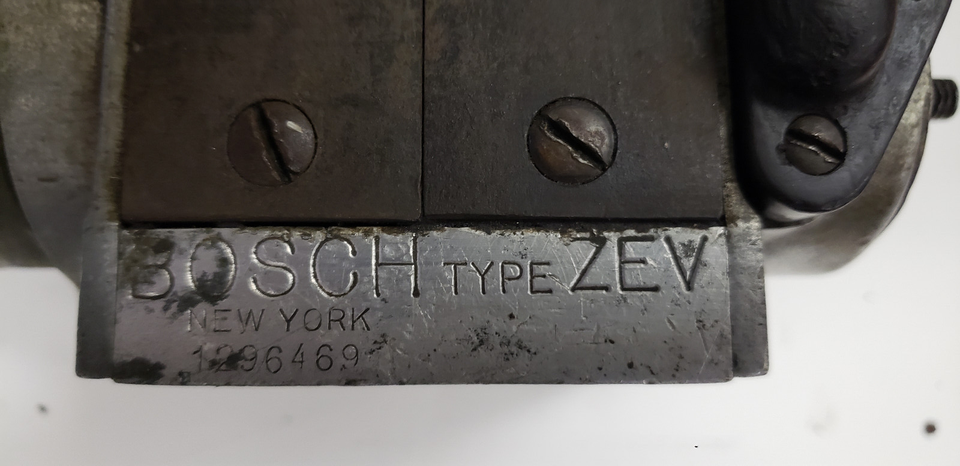 BOSCH ZEV Magneto 50 Degrees V Twin II POPE Harley INDIAN Antique ...