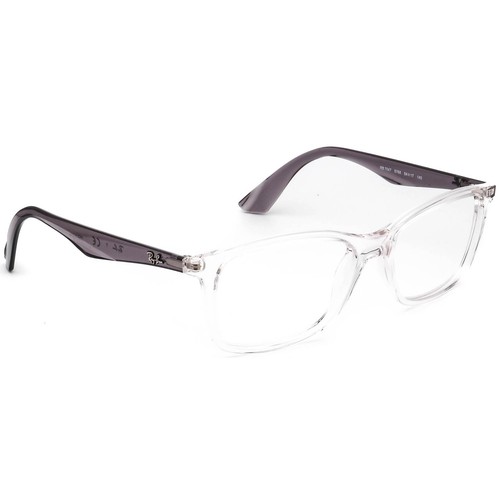 Ray-Ban Eyeglasses RB 7047 5768 Transparent Crystal/Gray Square Frame ...
