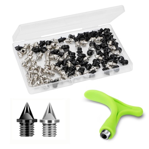 3/16 Inch Track Spikes, 120 Pcs 4.8mm Alloy Steel Shoe Spikes ...