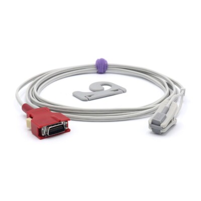 ZOLL X Series Compatible Ear Clip Spo2 sensor 9.8 ft 20Pin,Sino-K ...