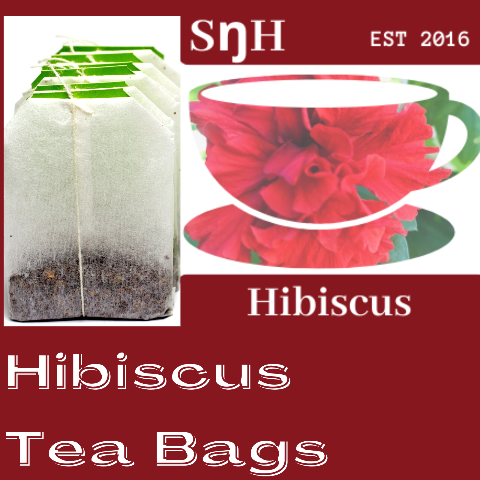Dried Hibiscus Flower Tea Organic Hibiscus Tea Bag Te De Hibisco | eBay