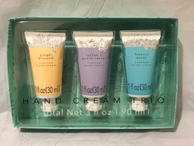 Hand Cream Trio - 3 Moisturizing Creams *NEW* Gift Set | eBay
