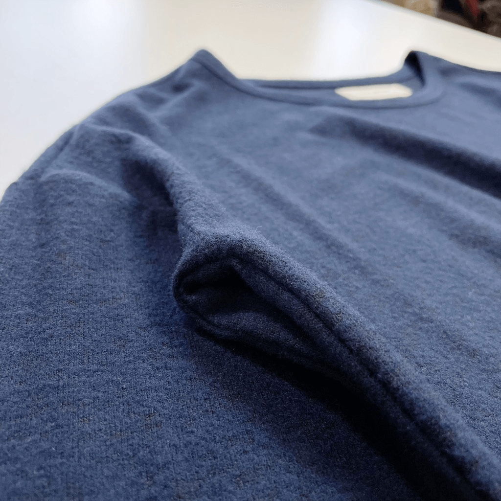 Lucky Brand Cloud Jersey Crew Long Sleeve Hacci Top Navy Blue XS NWT | eBay