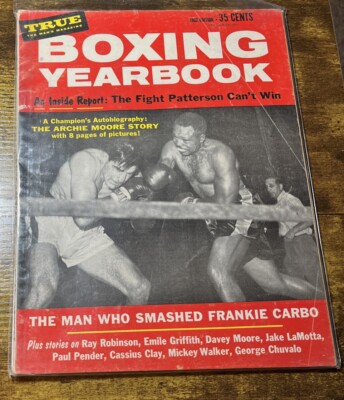 1962 True Magazine Boxing Yearbook Archie Moore Story Cover Nice Shape ...