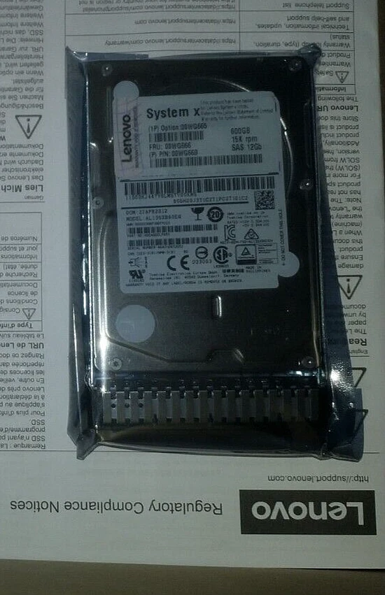 IBM 00WG666 - 600GB 15K 12Gbps SAS 2.5in G3HS HDD
