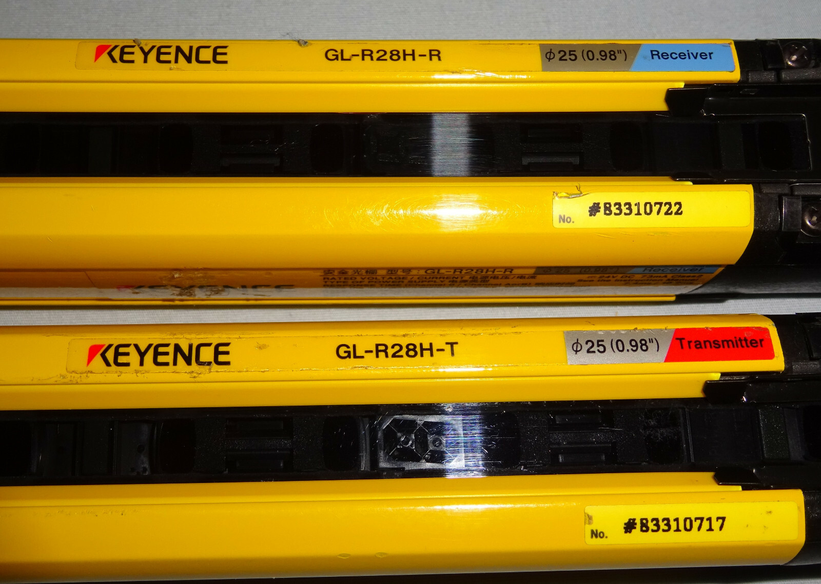 Keyence GL-R28H-R GL-R28H-T Safety Light Curtains GLR28HR GLR28HT NEW ...