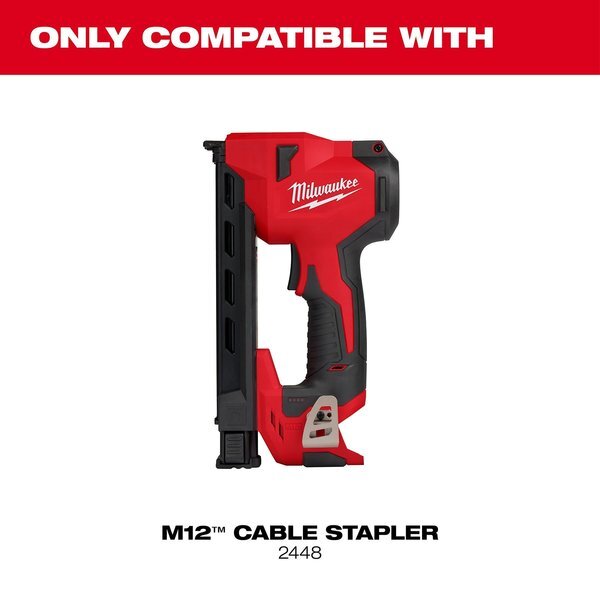 Milwaukee Tool Mnm1-600 Insulated Cable Staples For M12 Cable Stapler ...