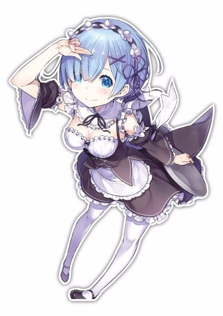 Re:Zero Rem and Ram Anime Car Window Decal Sticker 007 | eBay