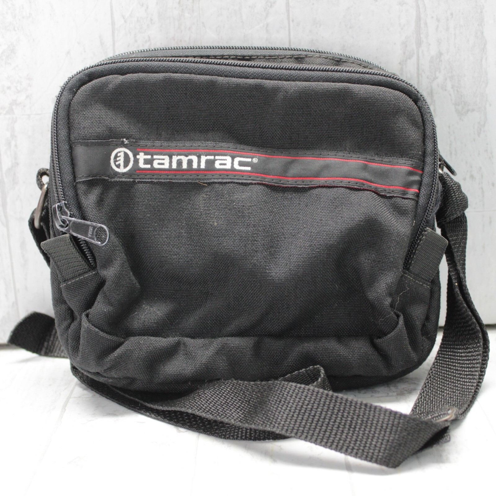 TAMRAC Vintage Padded Bag Fanny Pack Crossbody Made in USA Slim Black ...