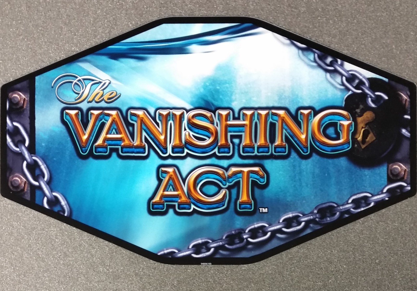 IGT Slot Machine Polygon Topper Insert THE VANISHING ACT | eBay