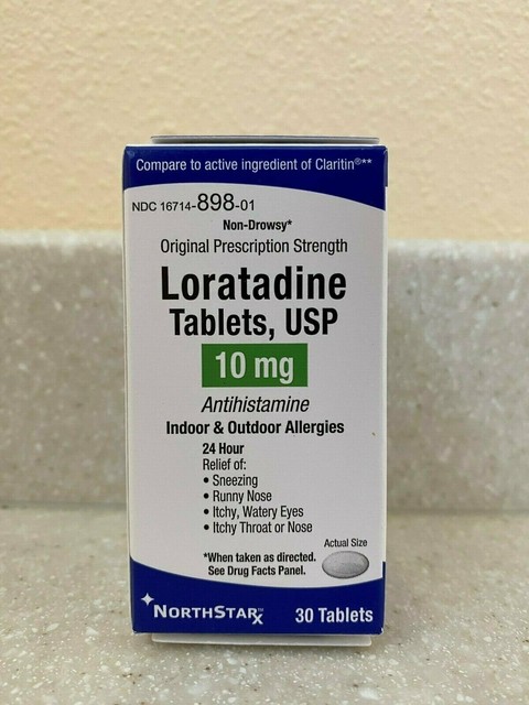 Loratadine Antihistamine Tablets USP 10 MG 30 Count for sale online | eBay
