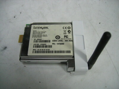 Lexmark 14T0260 LEX-M01-001 WiFi Printer Network Card Working | eBay