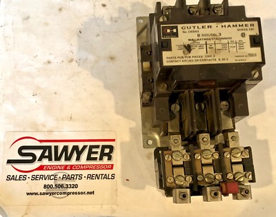 Cutler Hammer C10EN3 Contactor Coil Starter Series CB1 | eBay