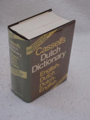 CASSELL'S DUTCH DICTIONARY English-Dutch Dutch-English Macmillan 1981 ...