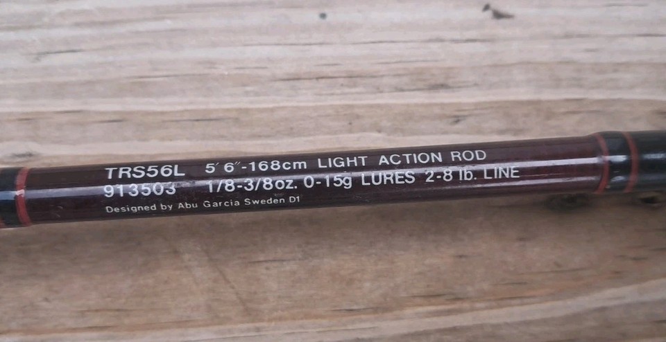 Abu Garcia Tracer Spinning Rod Model TRS56L 5'6" Light Action | eBay