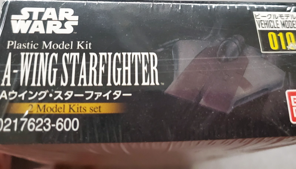 Sealed Bandai Star Wars A Wing Starfighter Model-2 MODEL KIT SET, 2017 ...
