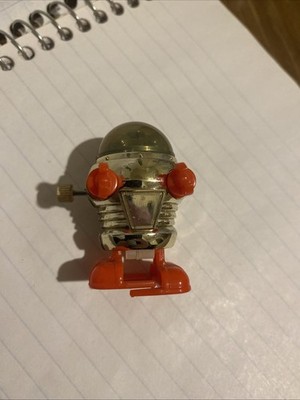 Tomy Rascal Robot Wind-Up Walking Toy Gold Dome, 1977 Vintage | eBay