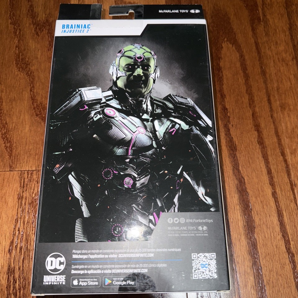 Mcfarlane Toys Multiverse Brainiac (Injustice 2) 7" Action Figure New ...