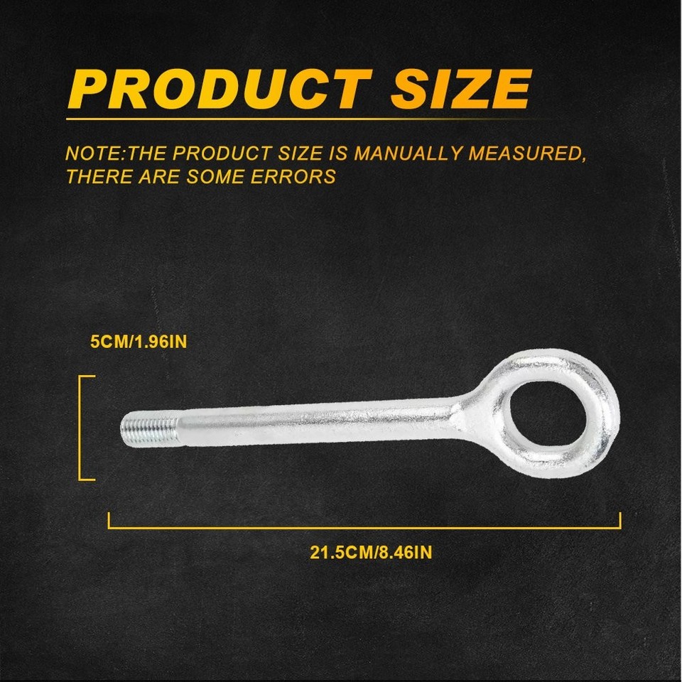 CAR TOW TOWING EYE HOOK FOR PEUGEOT BOXER / FIAT DUCATO / CITROEN RELAY ...