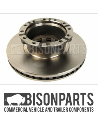 "FITS IVECO STRALIS (2002 - 2013) REAR BRAKE DISC FITS RH OR LH BP105 ...