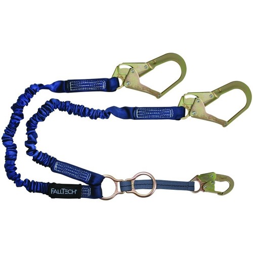 Falltech Fall Protection 6' Tie-Off & Fall Arrest w/Rebar Hooks and SRL ...