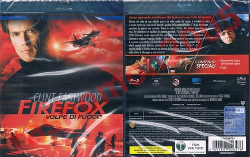 Blu-Ray FIREFOX VOLPE DI FUOCO (1982) Clint Eastwood Freddie Jones ...