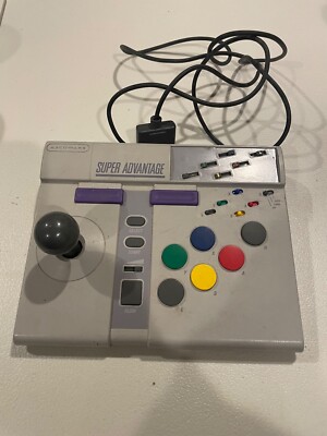Super Nintendo SNES Super Advantage Arcade Controller by ASCIIWARE ...