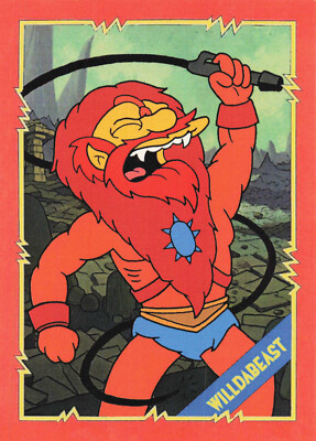 Wildabeast Beast Man Chris51 Parody Card He-Man Simpsons Masters Of The ...