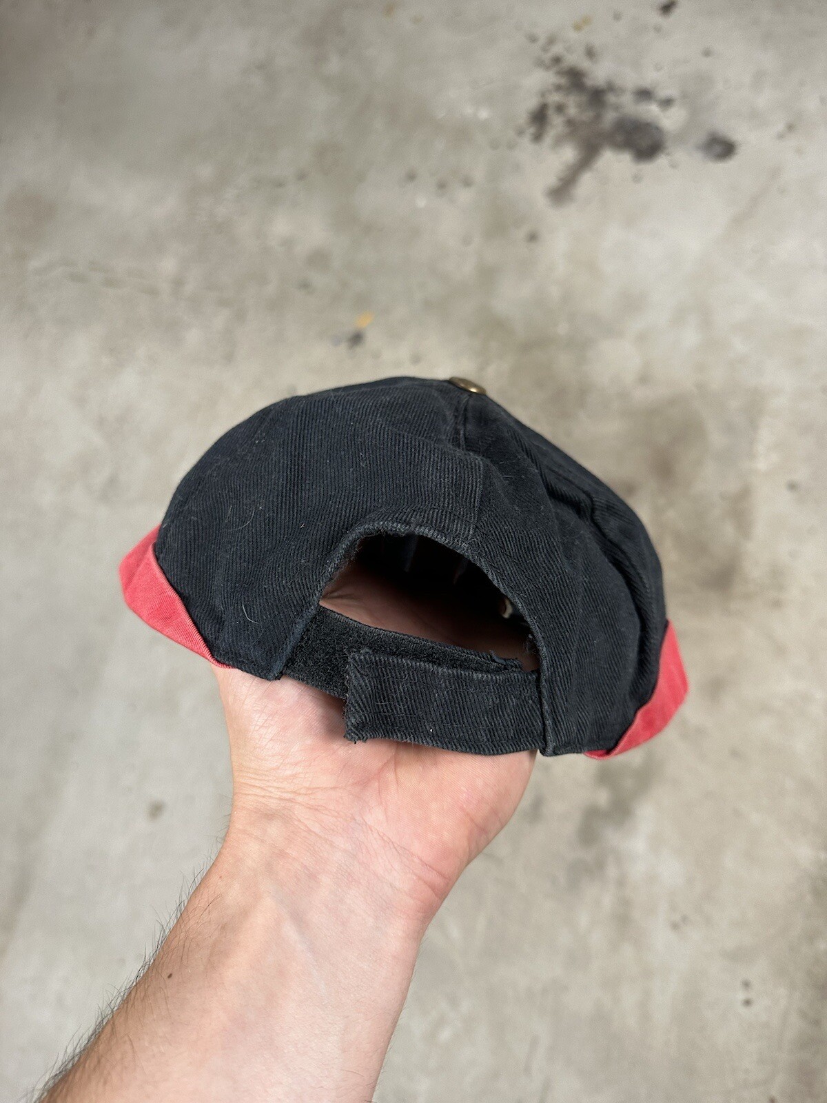 Vintage 90s Nike Black Docker Hat Red Swoosh | eBay