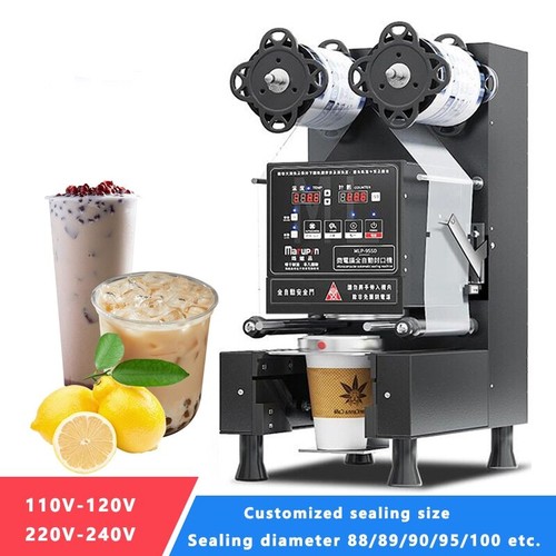 Cup Sealing Machine Fully Automatic Plastic Paper Cup Vacuum Sealing ...