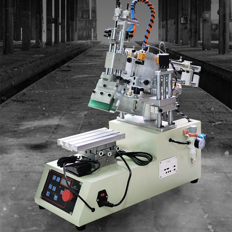 High precision screen printing machine semi-automatic mini desktop ...