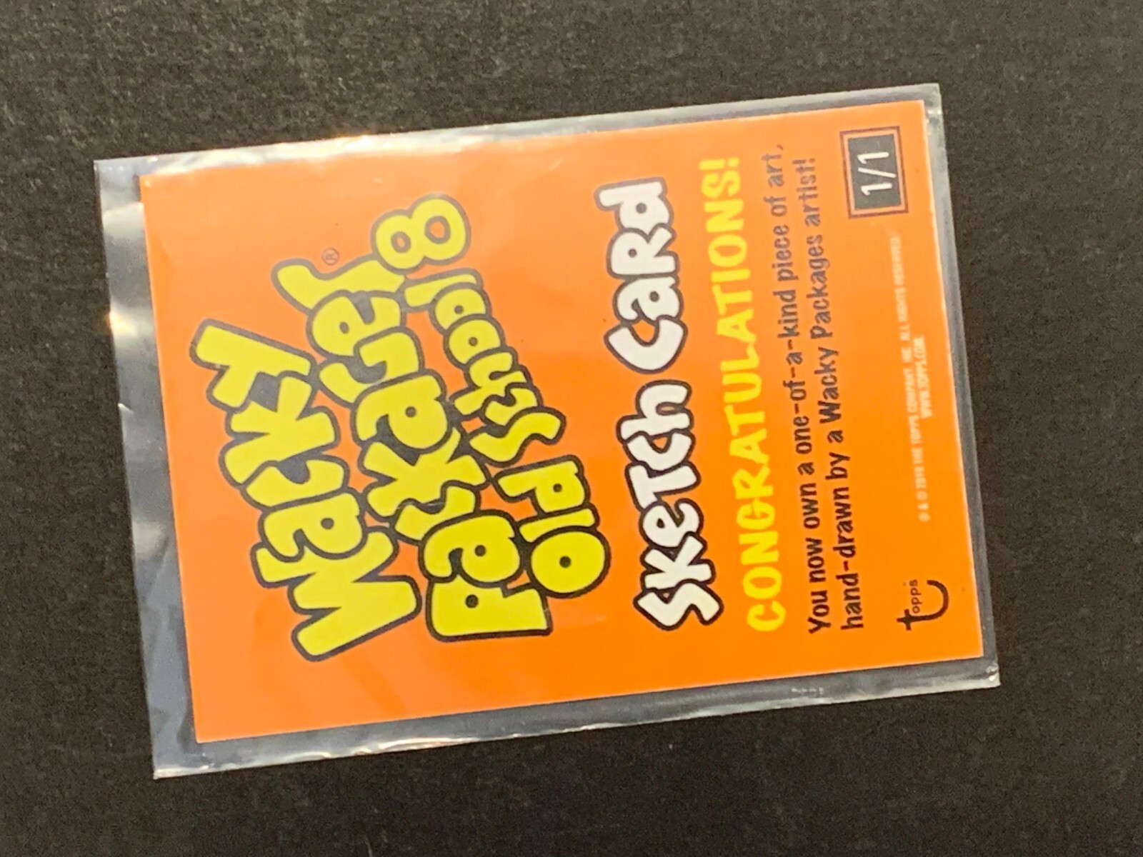 2019 Wacky Packages OLDS8 Old School 8 Fartari Atari ET Greg Tilson ...