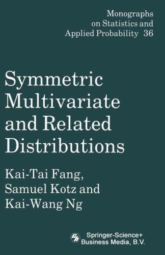 Chapman and Hall/Crc Monographs on Statistics and Applied Probability ...