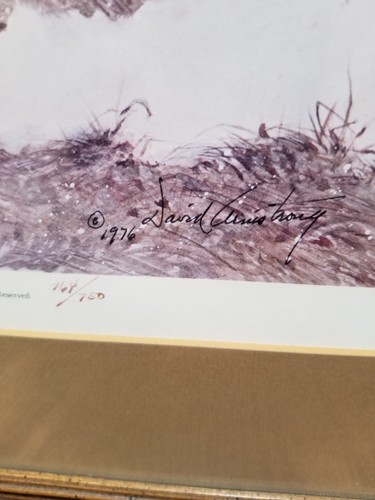 David Armstrong Signed "PENNSDALE MEETING HOUSE" Print 164/750 Custom ...