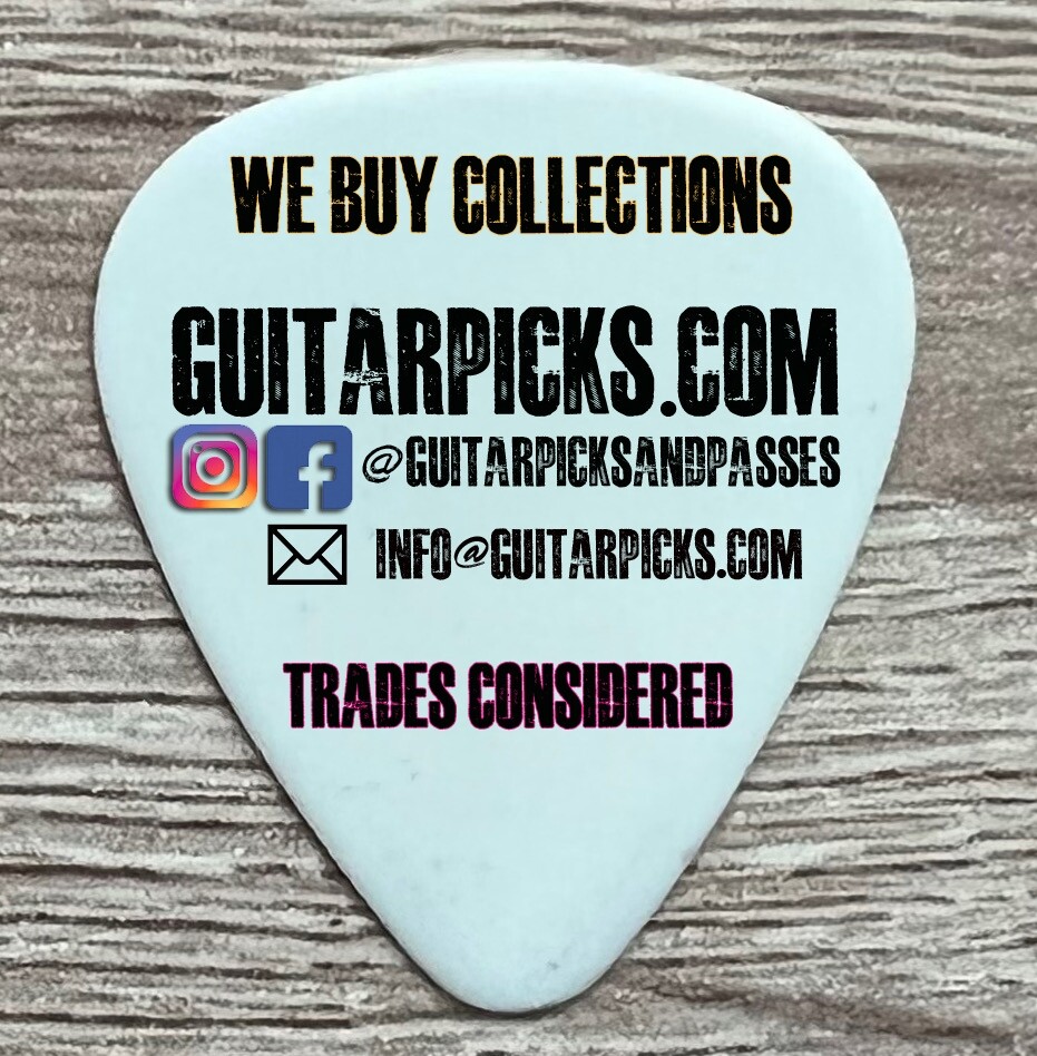 Green Day Billie Joe Armstrong Vintage Guitar Pick - 2001 Warning Tour | eBay