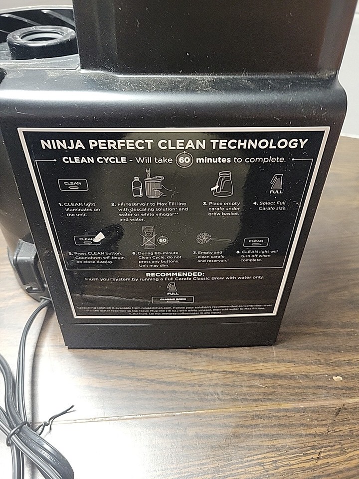 Ninja Coffee Bar Brewer CF082 69 Coffee Maker Working | eBay
