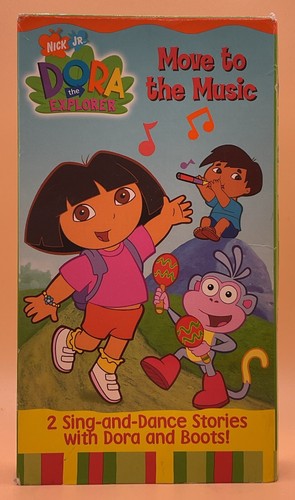 Dora The Explorer - Move To The Music VHS 2002 **Buy 2 Get 1 Free** | eBay