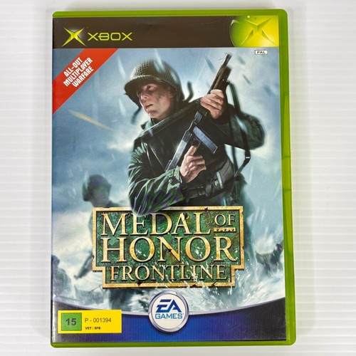 Medal Of Honor Frontline Xbox Original PAL Complete With Manual Tracked ...