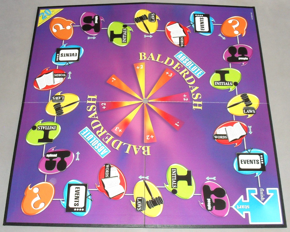 Absolute Balderdash Board Game part SEALED Bluffing Party Strategy 2007 ...