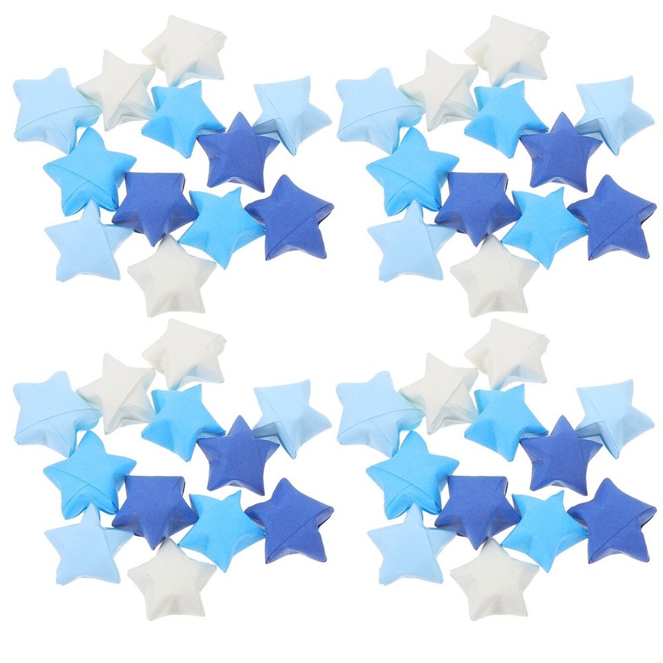 4050 Pcs Gradient Color Star Origami Chinese Paper Stars Double-sided ...