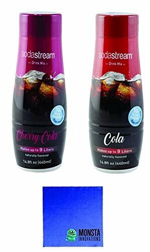 SodaStream 14.8 fl Ounce Cherry Cola and Classic Cola Syrup- Twin Pack ...